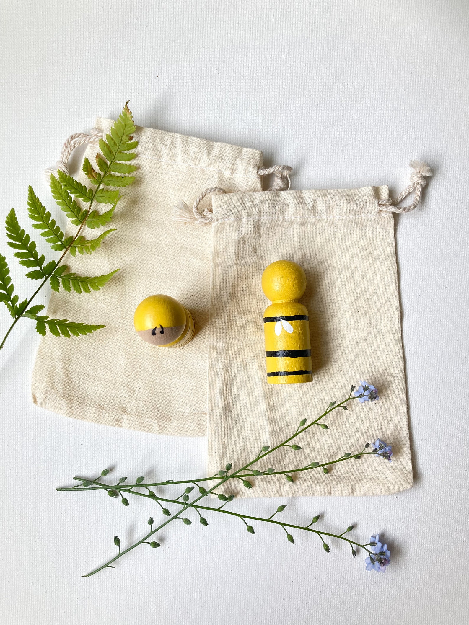 Wooden Peg Honeybee Wooden Peg Honey Bee Wooden Bee Wooden - Etsy