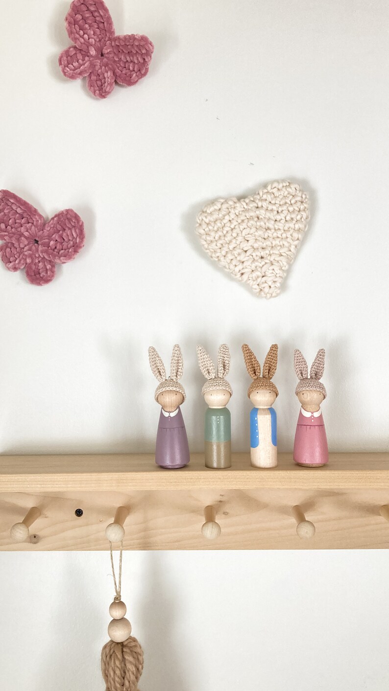 PREORDER Peter Rabbit-first Easter Gift-bunny Rabbit-wooden Easter Toy ...