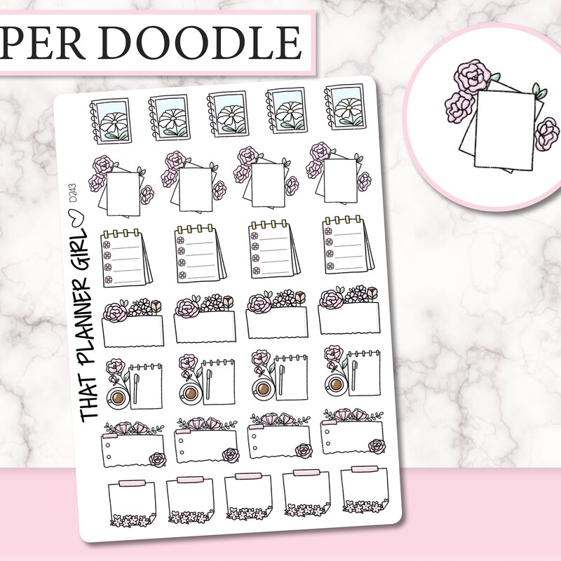 Hand Cut Stickers - Etsy