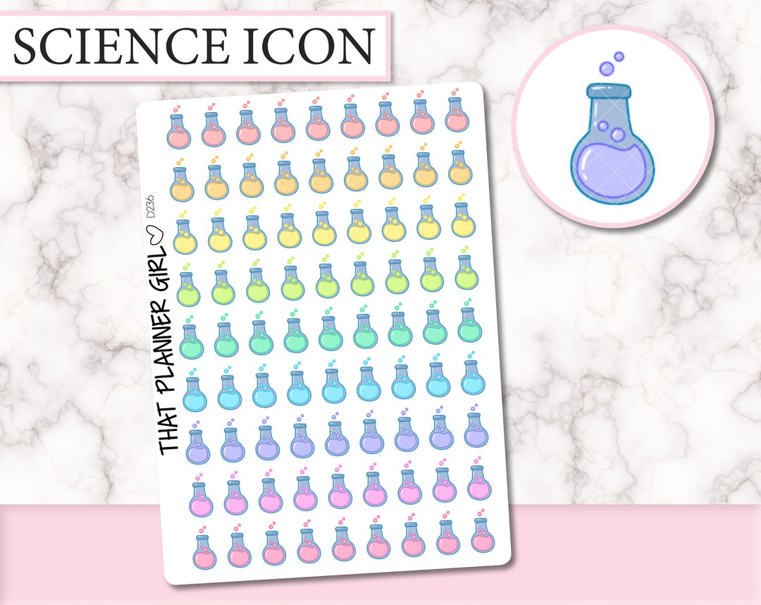Science / Icons Cute and Perfect for Marking Lessons / Study / Uni ...