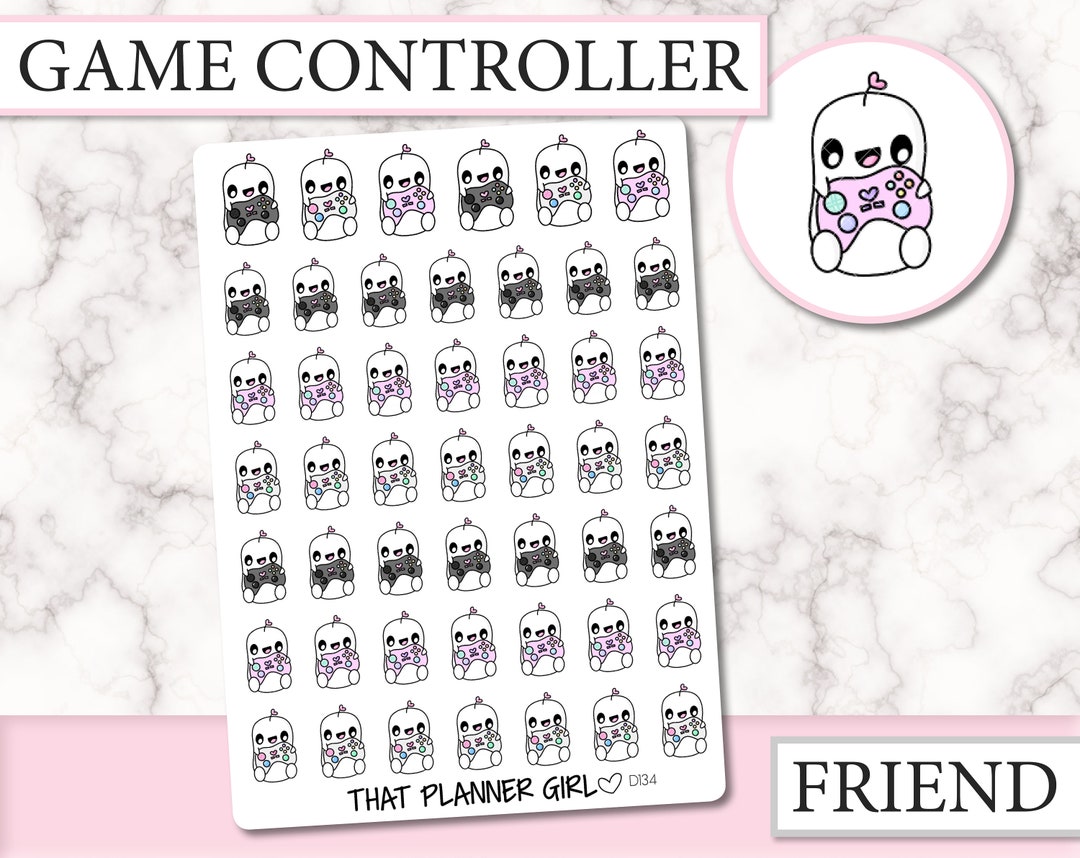 Friend and Game Controller Perfect for Playing Video Games, PS4 or X ...