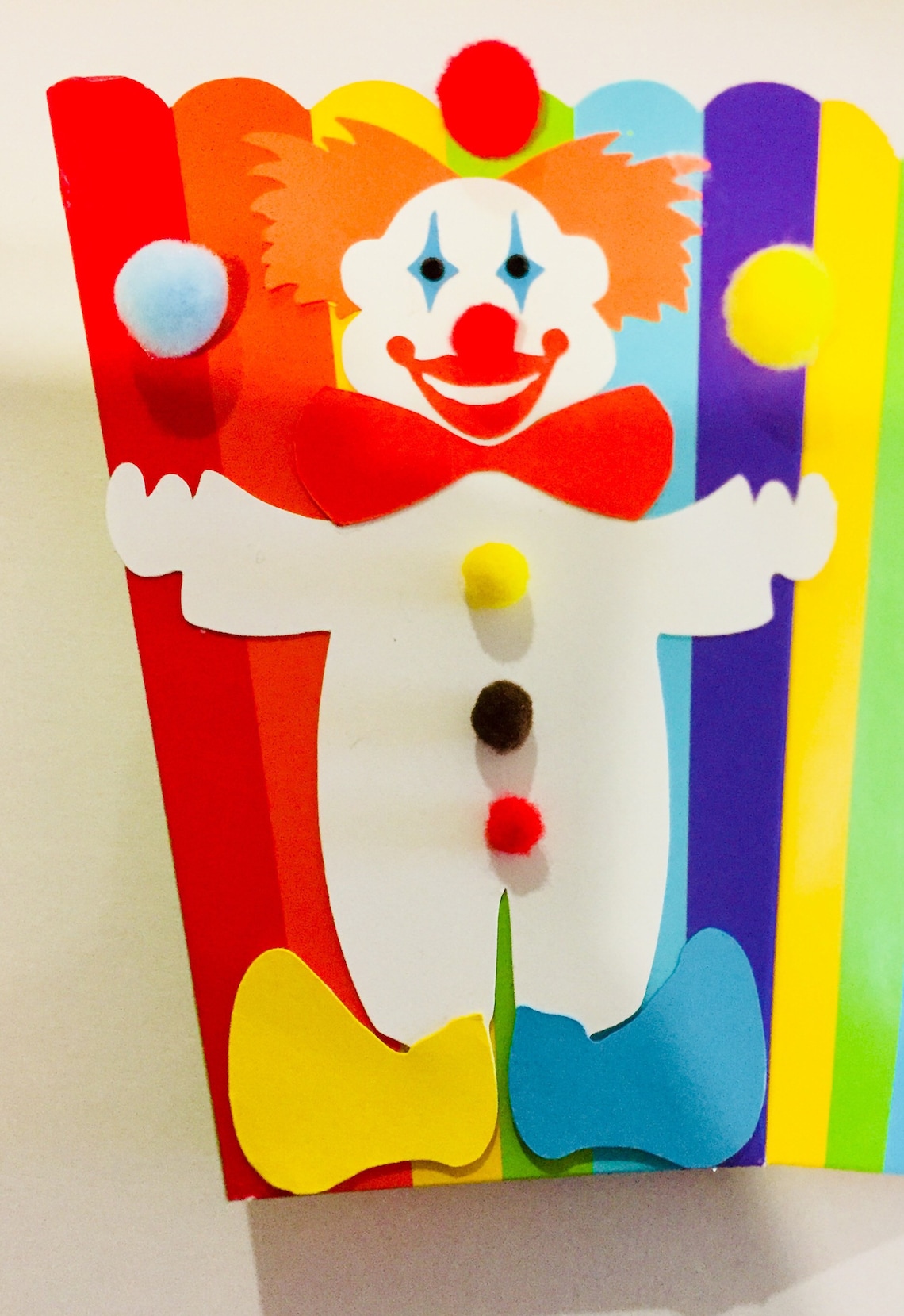 Circus Favor Boxes Clowns Favor Boxes Carnival Favor Boxes - Etsy