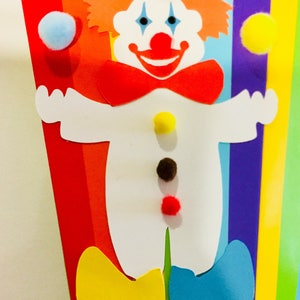 Circus Favor Boxes, Clowns Favor Boxes, Carnival Favor Boxes, Circus ...