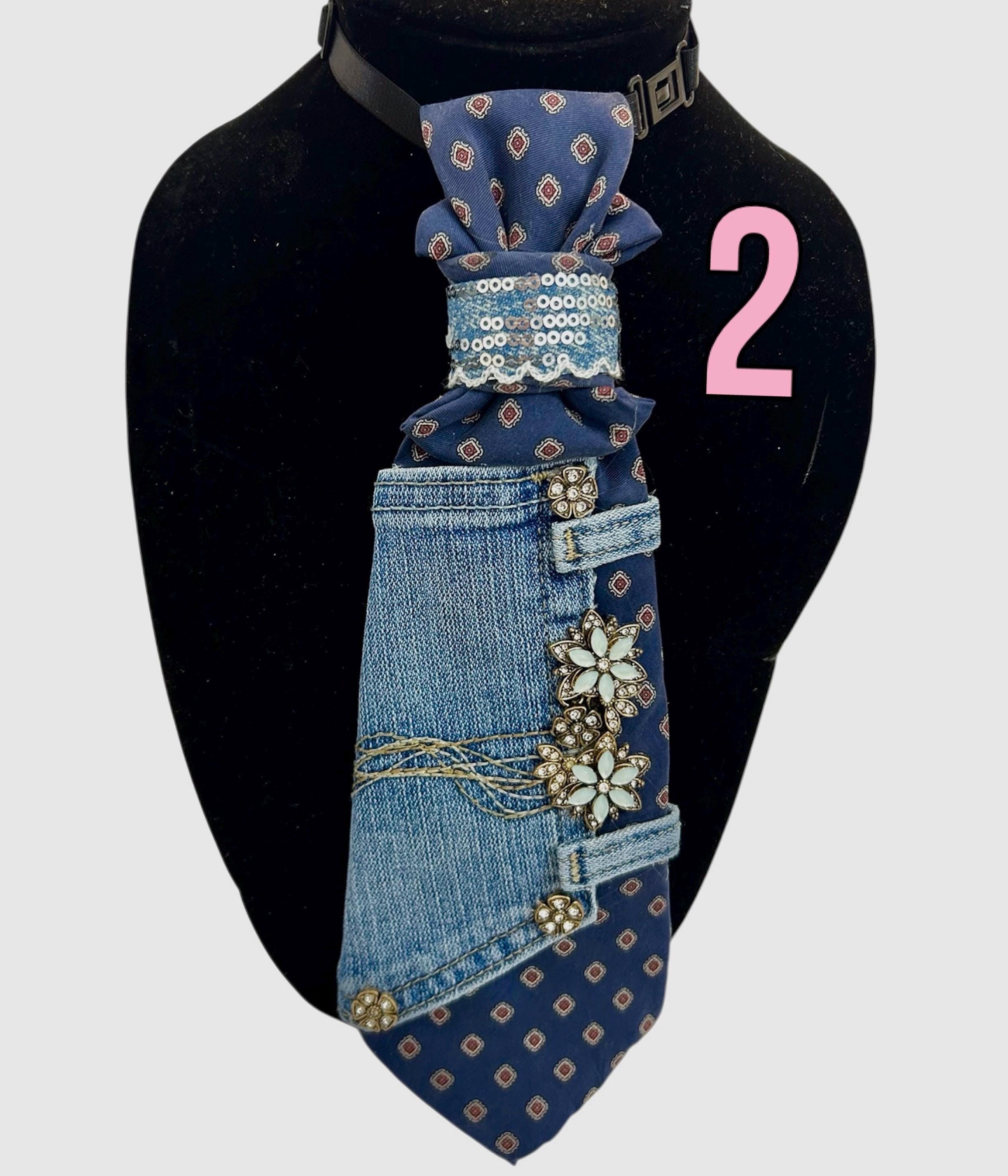Brooch Necktie, Ties for Women, Stylish Women Neckwear - Etsy