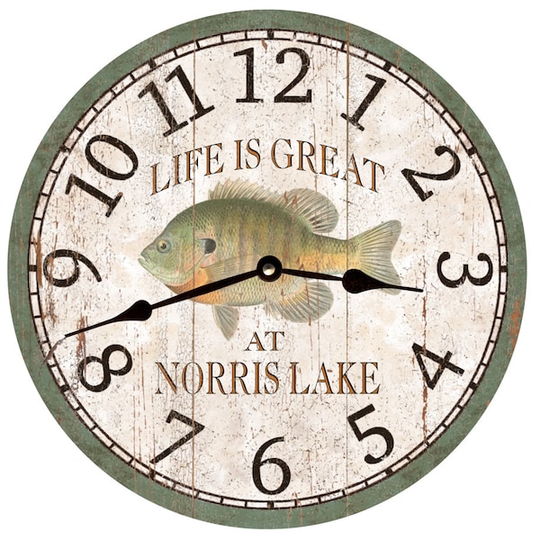 Fish Clock - Etsy