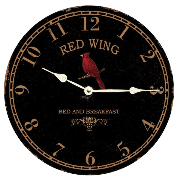 Breakfast Clock - Etsy