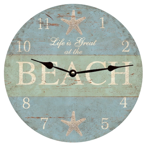 Starfish Beach Time Clock - Etsy