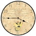 Personalized Biblical Quote Clock- Personalized Religious Family Clock ...