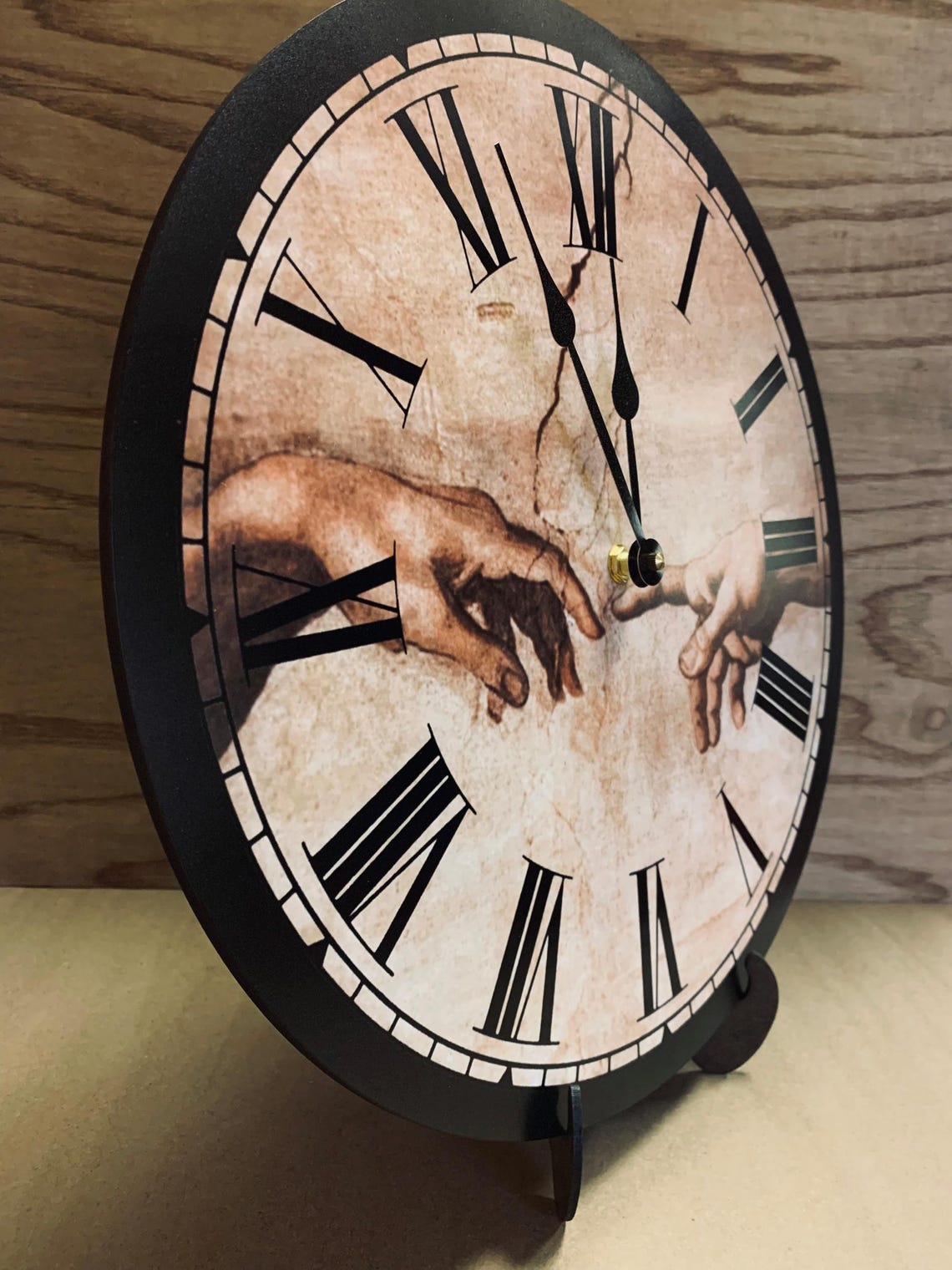 Creation of Adam Wall Clock - Etsy