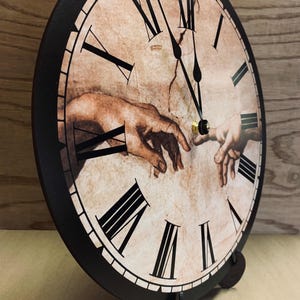 Creation of Adam Wall Clock - Etsy
