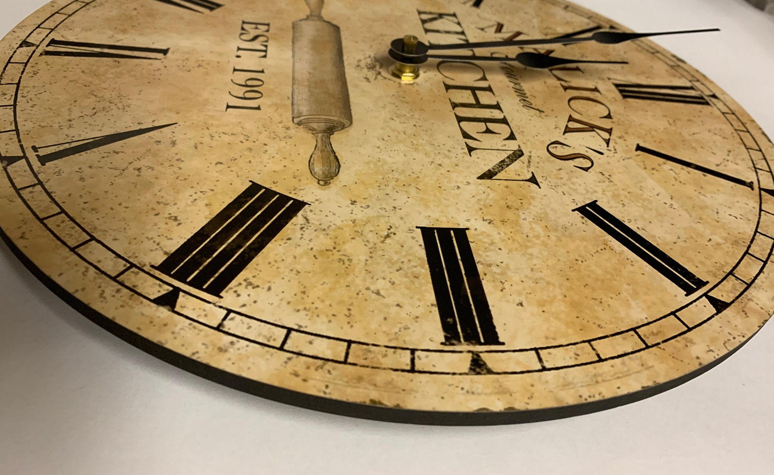 Kitchen Clock- Personalized Kitchen Clock - Etsy