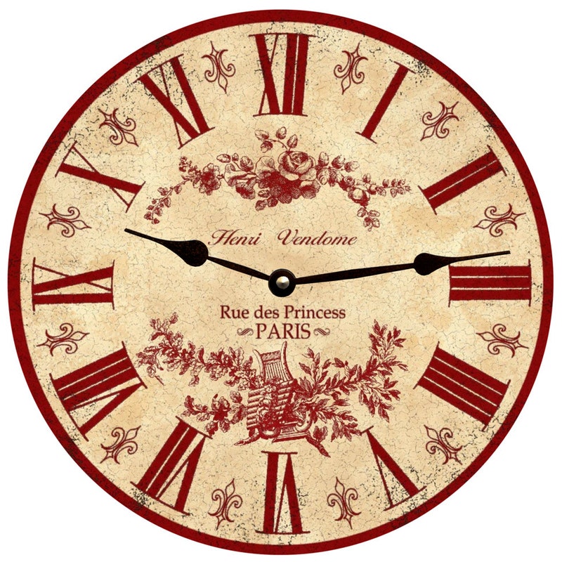 Reverse Clock - Etsy