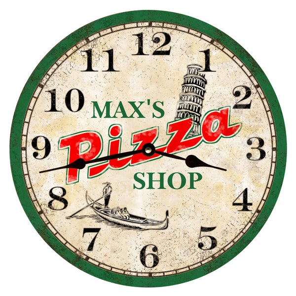 Large Shop Clock - Etsy