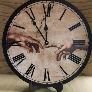 Creation of Adam Wall Clock - Etsy