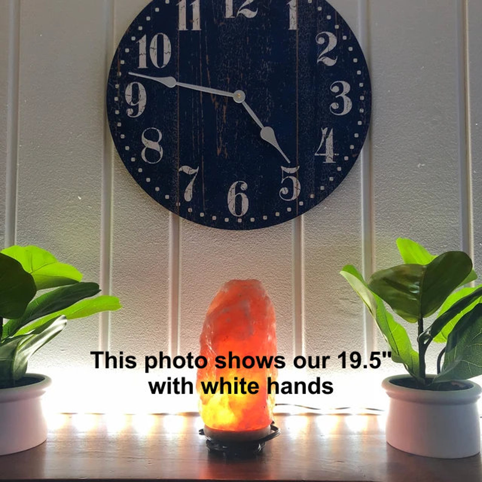 Rustic Blue Clock Blue Clock - Etsy