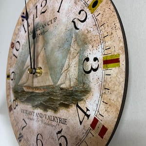 Nautical Ship Wall Clock - Etsy