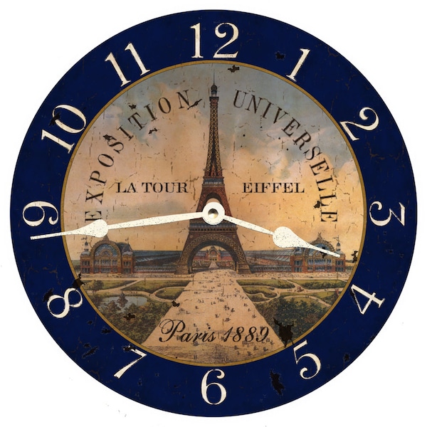 Paris Clock - Etsy