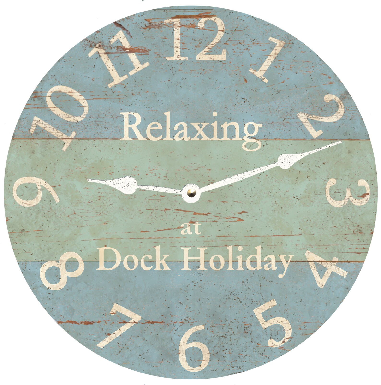 Beach Clock Personalized Beach Clock - Etsy