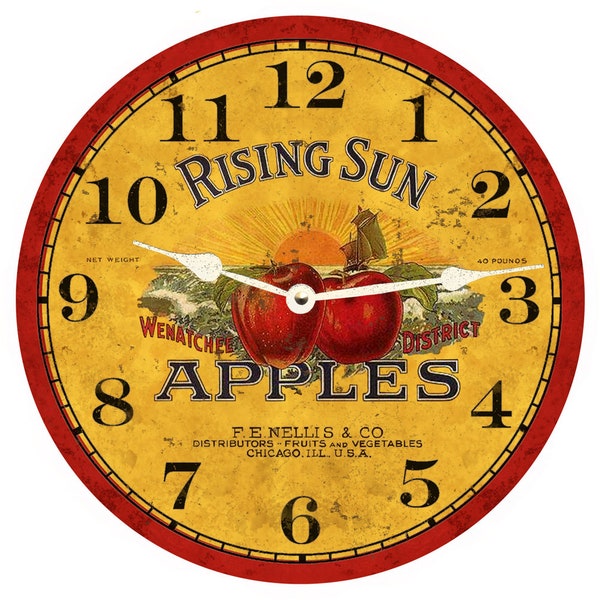 Kitchen Wall Clock - Etsy