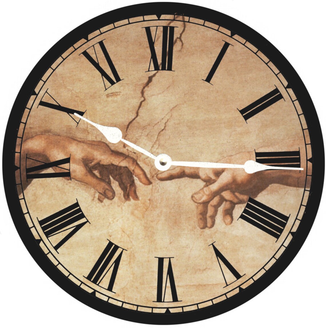 Creation of Adam Wall Clock - Etsy