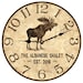 Personalized Moose Clock Moose Wall Clock - Etsy