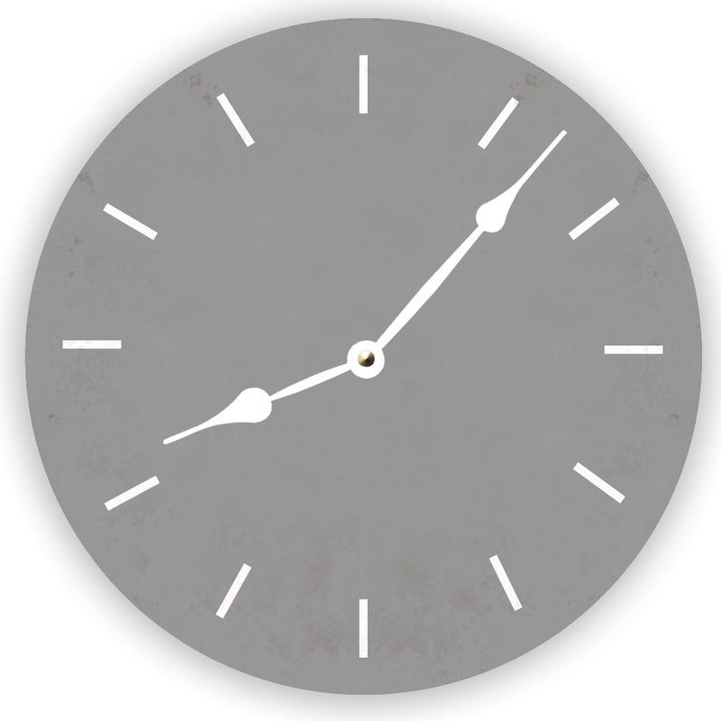 Clock Without Numbers - Etsy