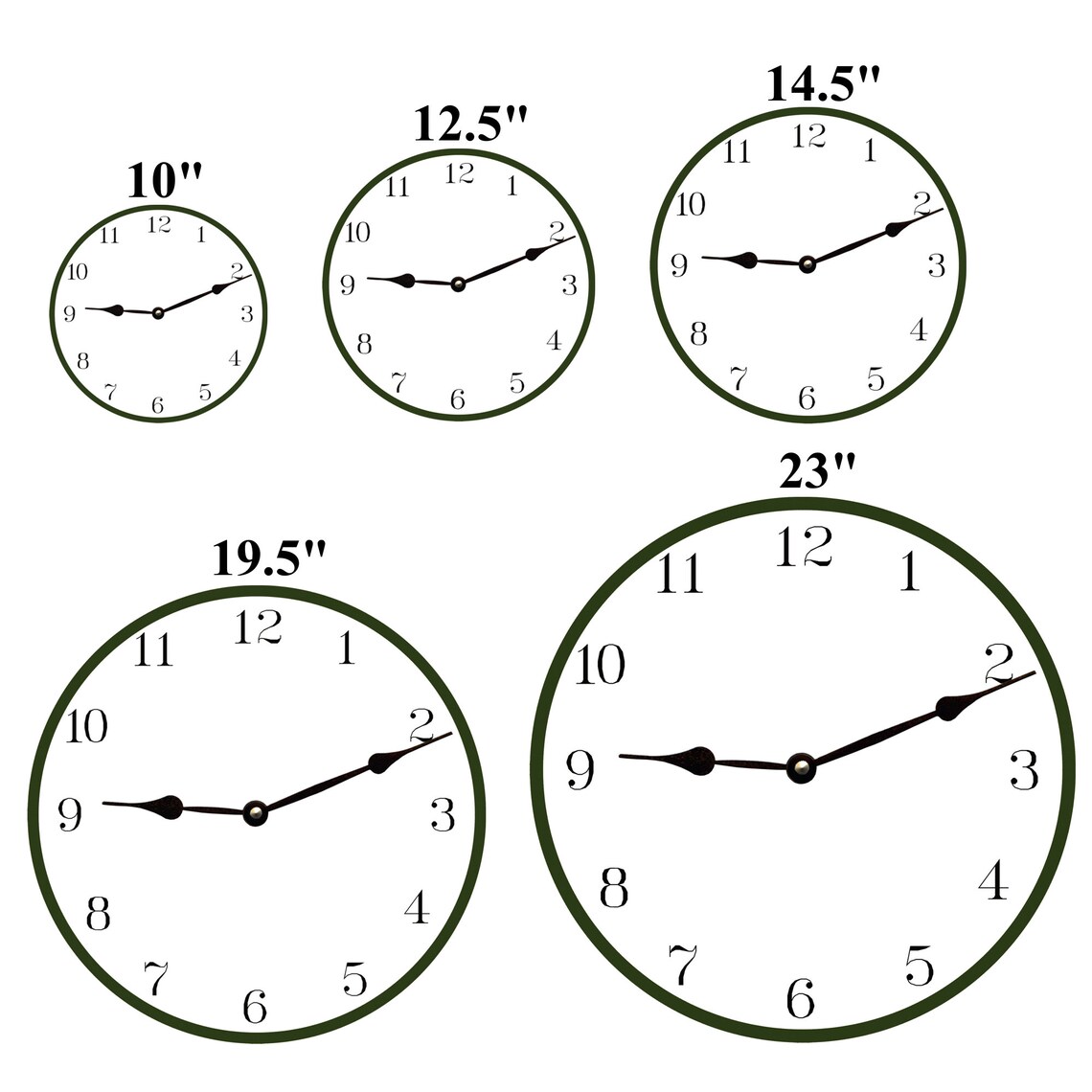 Professional Clock- Office Wall Clock- Personalized Office Clock - Etsy