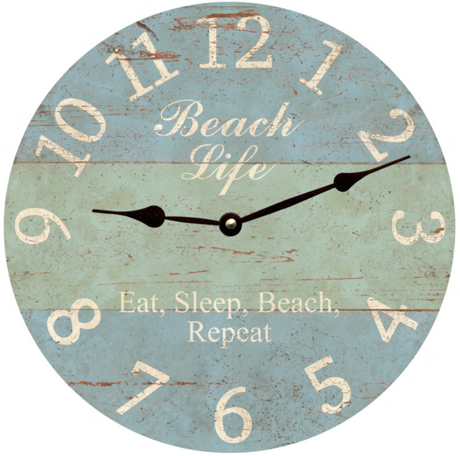 Beach Life Clock - Etsy