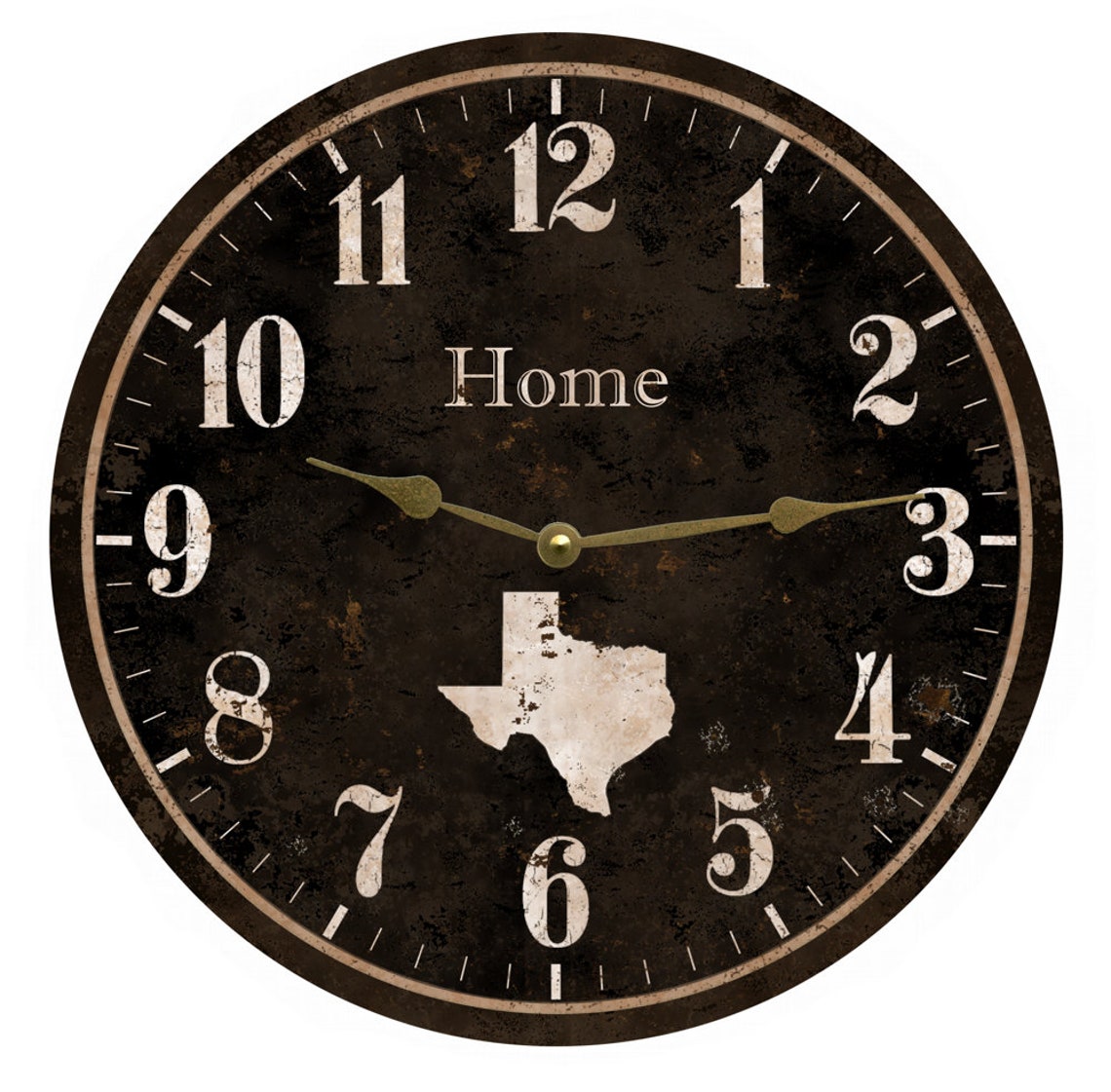 Personalized State Clock- Personalized Home State Clock - Etsy