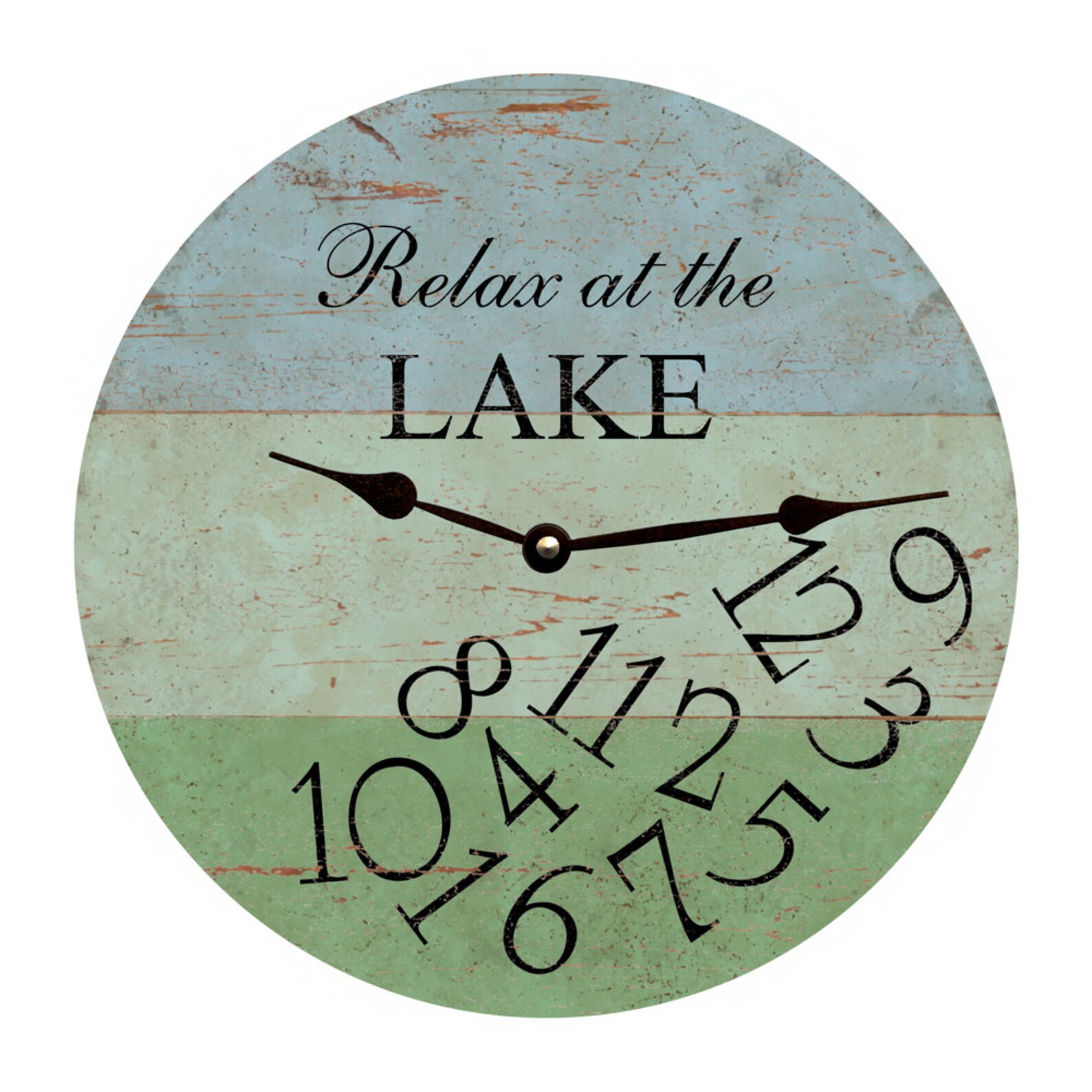 Rustic Lake Cabin Clock Handcrafted Lake Clock - Etsy