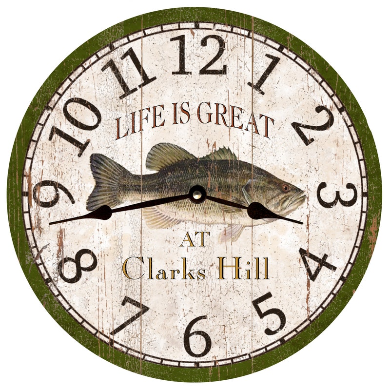 Fish Clock - Etsy
