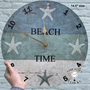 Starfish Beach Time Clock - Etsy