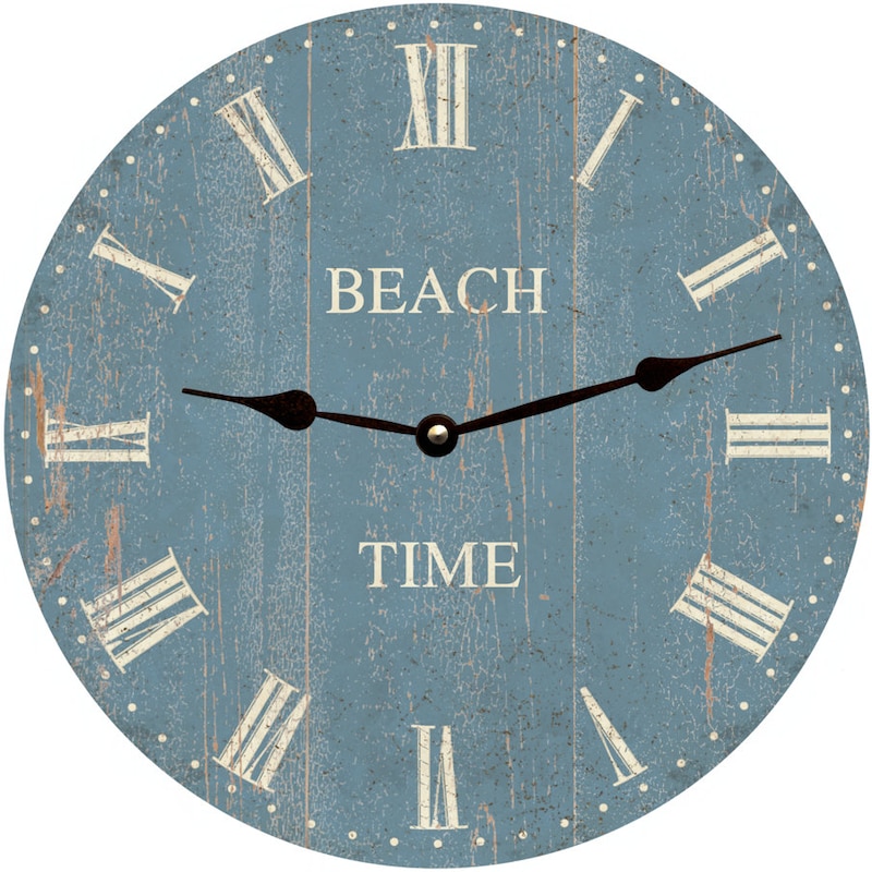 Beach Clock - Etsy