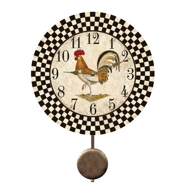 Antique Pendulum Wall Clock - Etsy