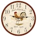 Personalized Rooster Clock - Etsy
