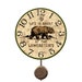 Bear Clock Personalized Bear Clock - Etsy