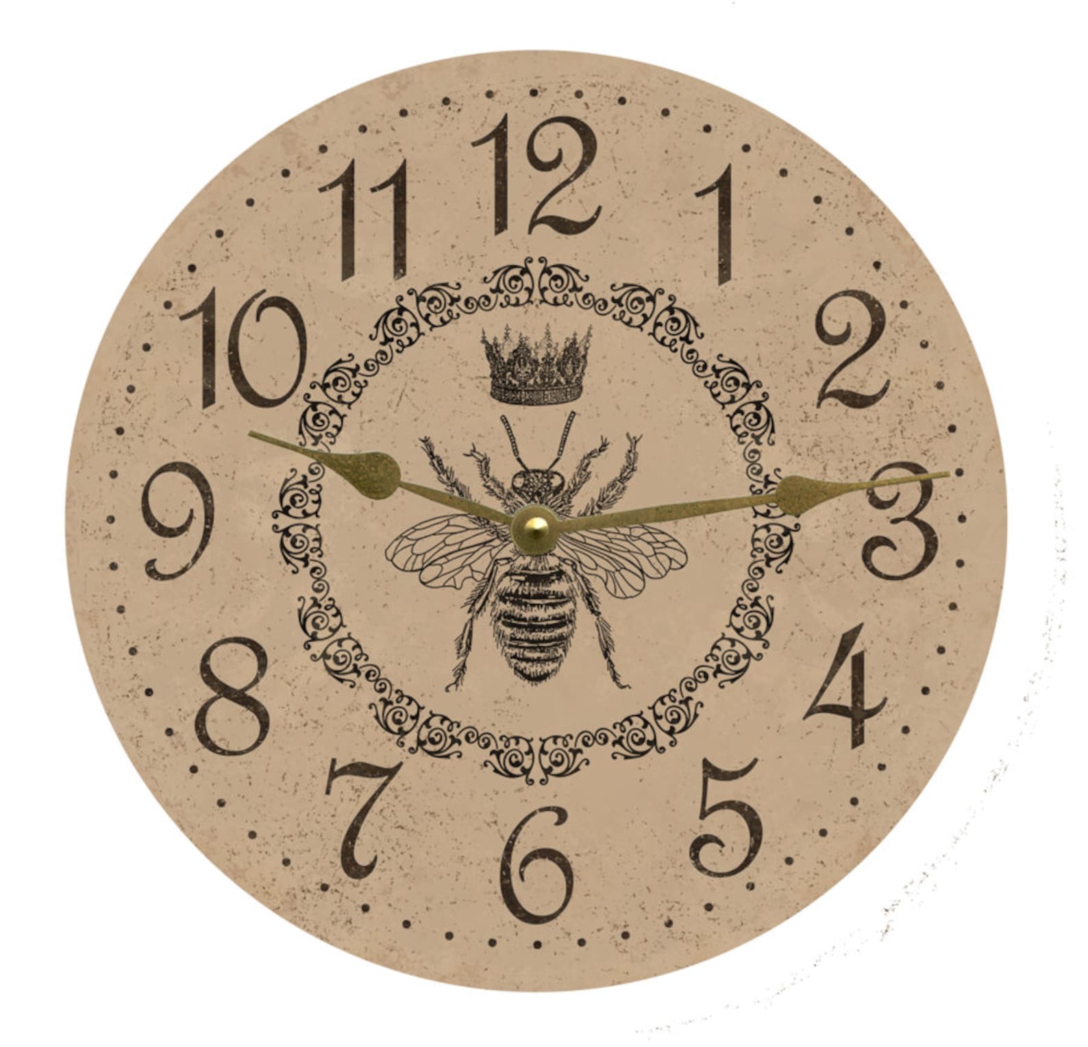 Queen Bee Clock- Honeybee Clock - Etsy