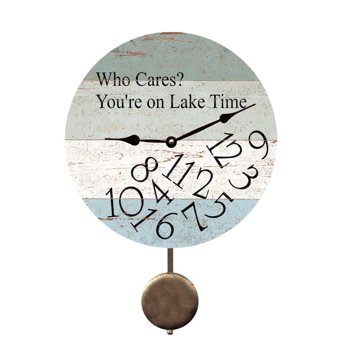 Personalized LAKE TIME Clock Whatever Lake Time Clock | Etsy