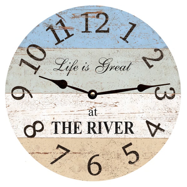 Farmhouse Wall Clock - Etsy