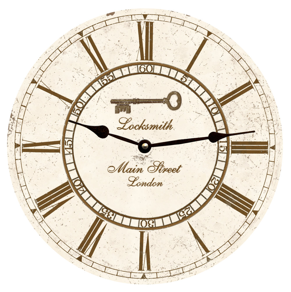 French Country Wall Clock - Etsy