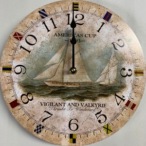 Nautical Ship Wall Clock - Etsy