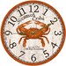 Steamed Crabs Clock: Perfect Decor for Coastal and Seafood Kitchens - Etsy