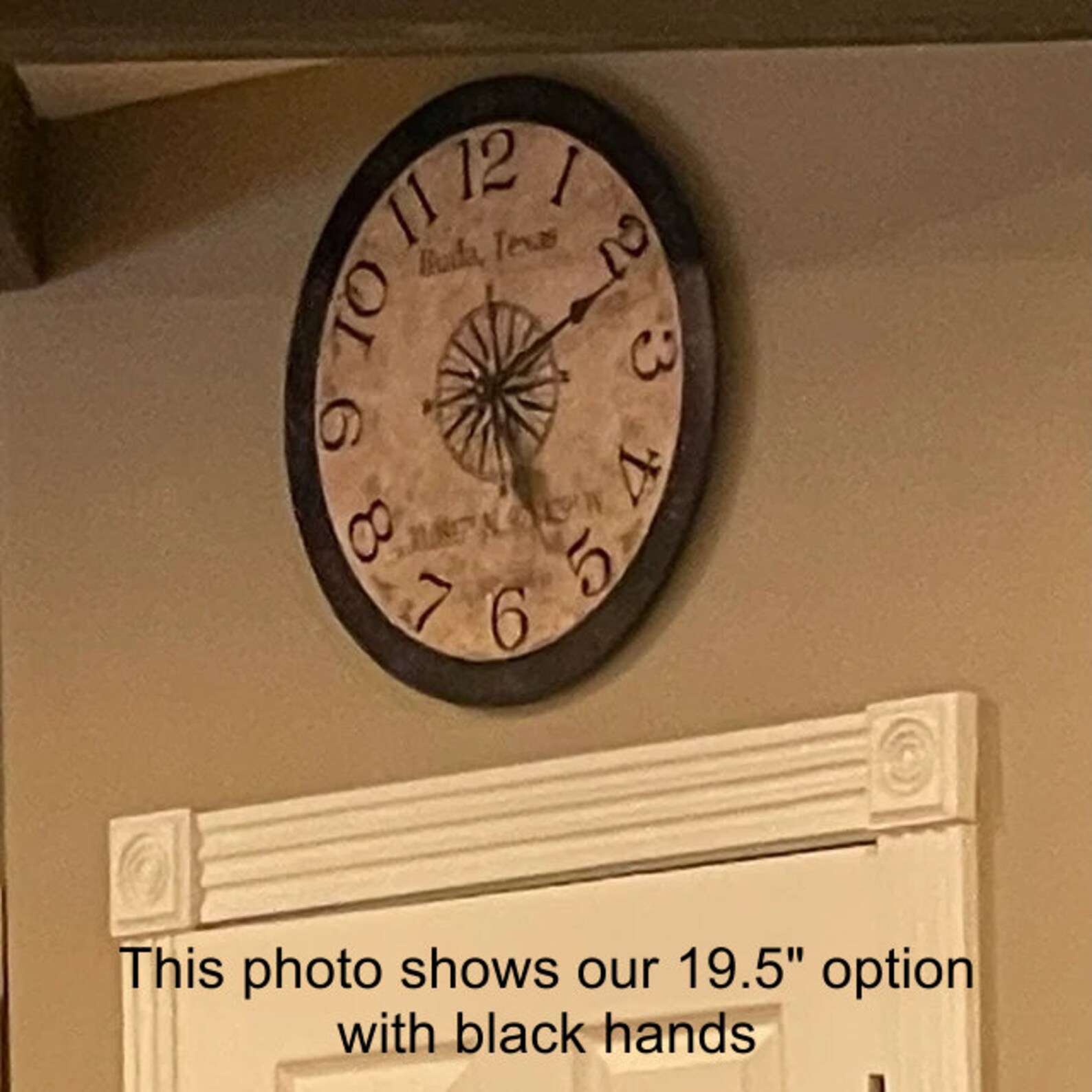 Personalized Longitude Latitude Coordinates Clock - Etsy