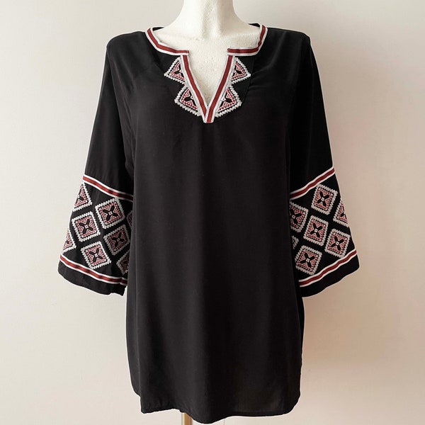 Embroidered Tunic - Etsy