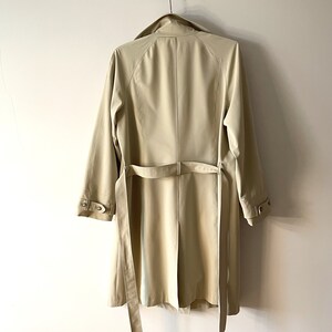 Beige Trench Coat, Belted Women's Trenchcoat, Spring Overcoat, Marina ...