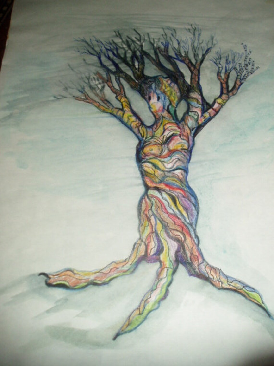 Original Painting WAITING FOR SPRING Signed Kate Perrin - Etsy