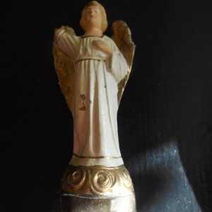 Antique Angel Paper Mache Putz Nativity Figure - Etsy