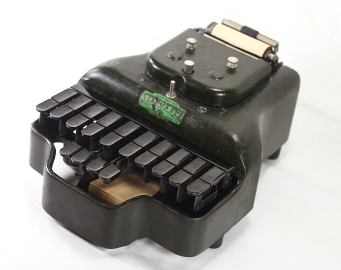 Vintage Antique Stenograph Machine Stenotype Master Model Four With ...