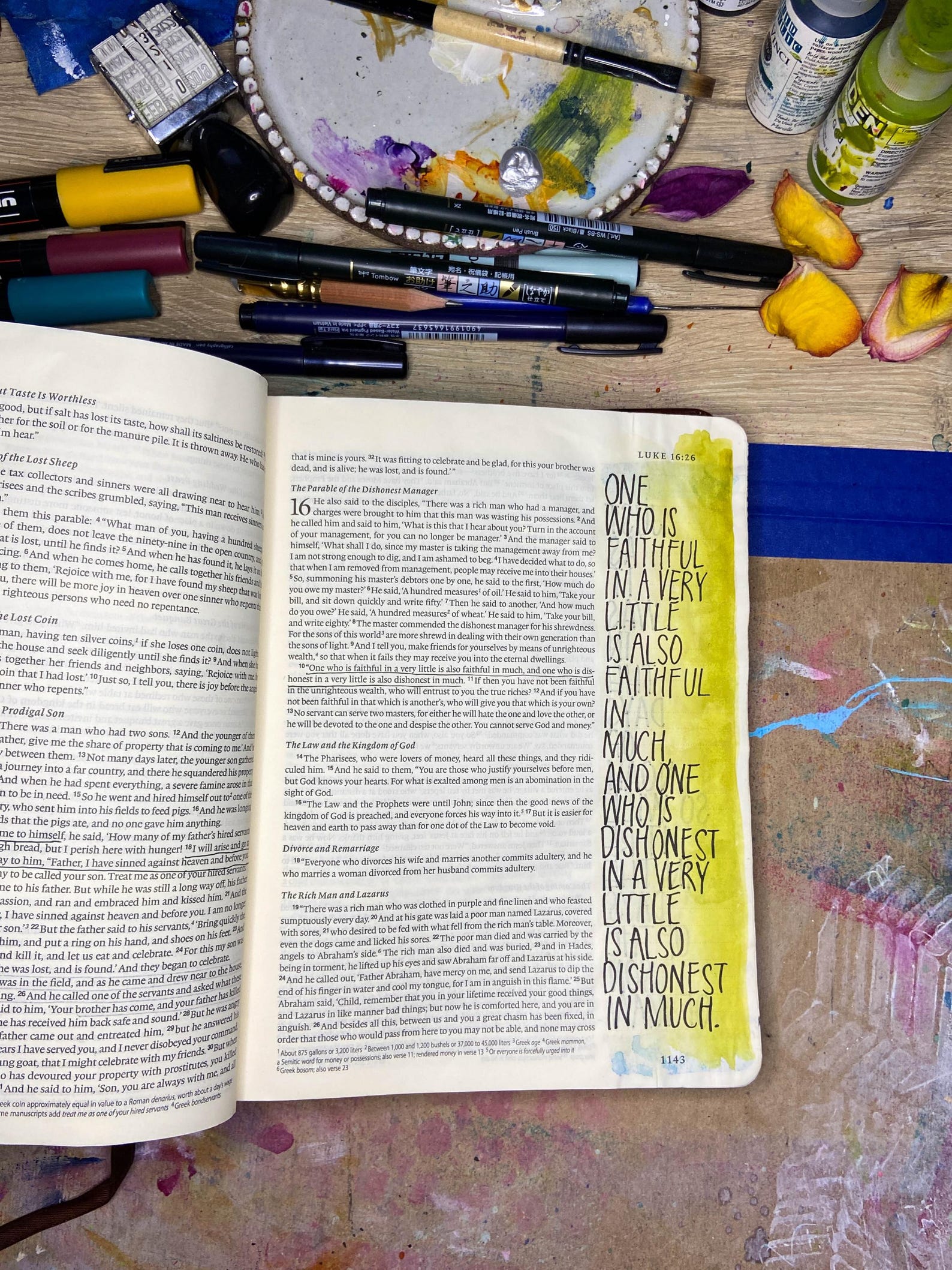 Luke Lettering Template for Bible Journaling Hand Drawn Printable ...