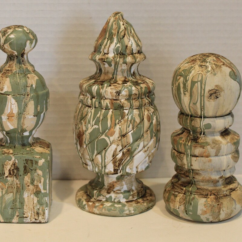 Wooden Finials - Etsy